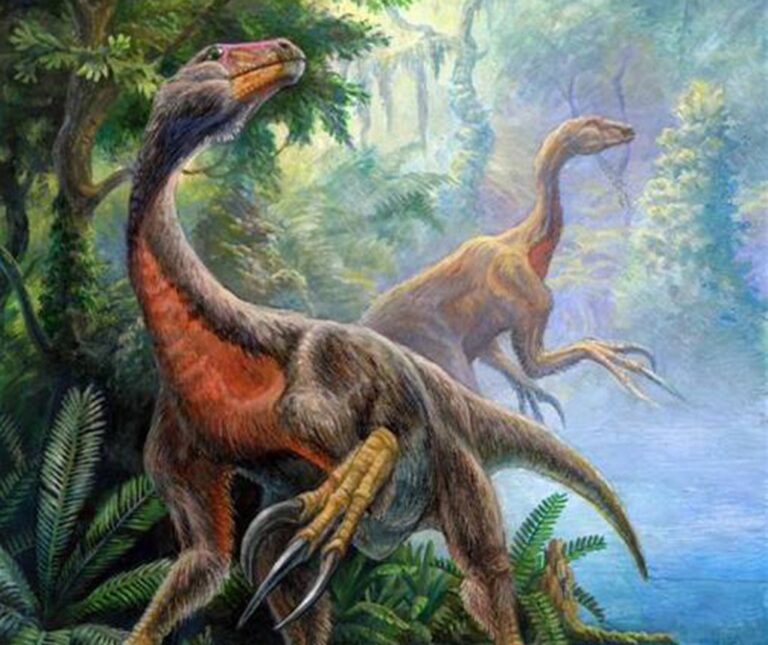 Beipiaosaurus: The Feathered Fluffball With Freddy Krueger Claws – Dino ...